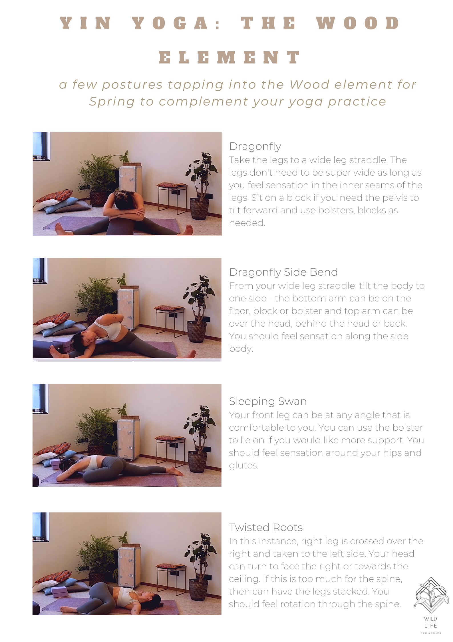 The Spirit of Spring - Yin Yoga Practice — WILD LIFE YOGA & HEALING