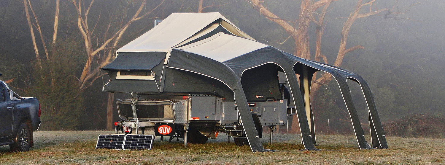 SUV GT Mega 4 SUV Offroad Camper Trailer | Silverback Campers ...