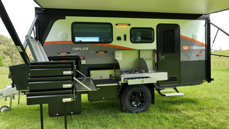 TS13 SUV Talisman Island Offroad Caravan | Silverback Campers ...