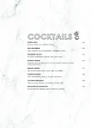 Menu — Sir loin's bar and grill