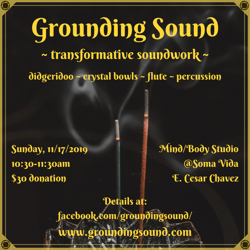 Past Events — Grounding Sound