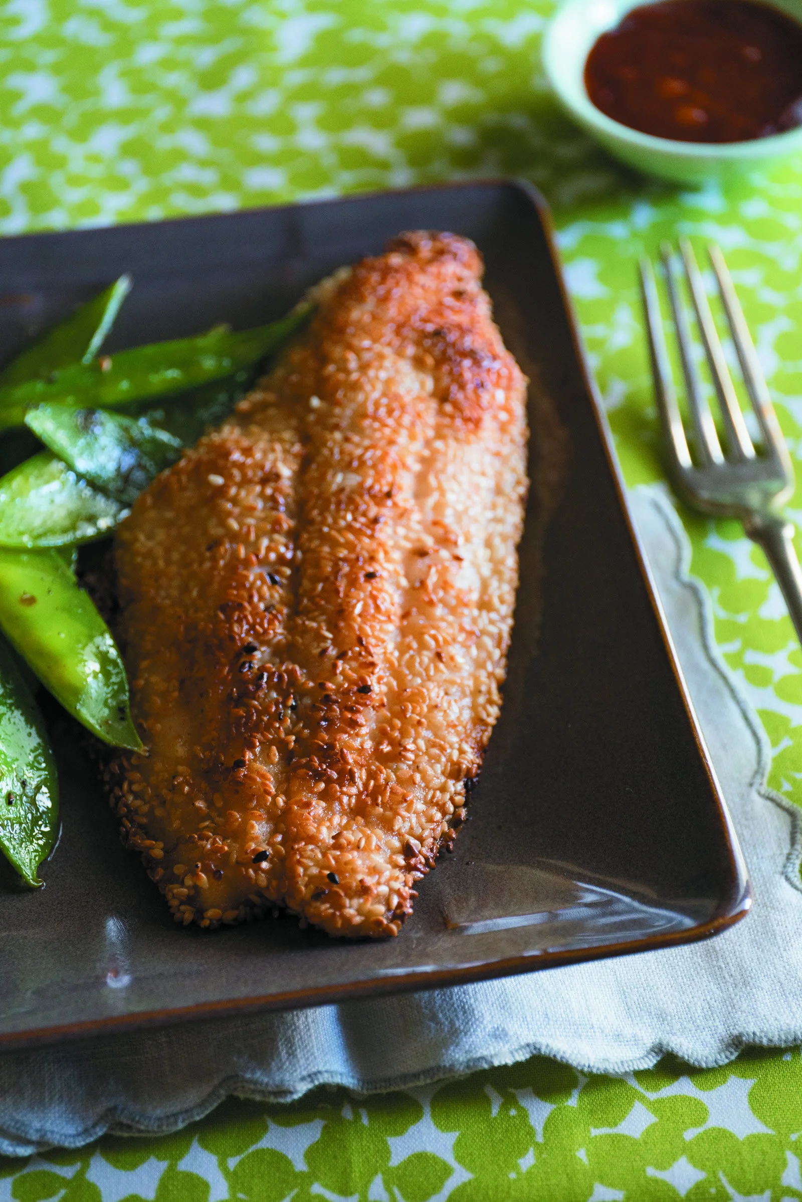 Sesame-Crusted Catfish with Sweet & Sour Sauce — The Catfish Institute