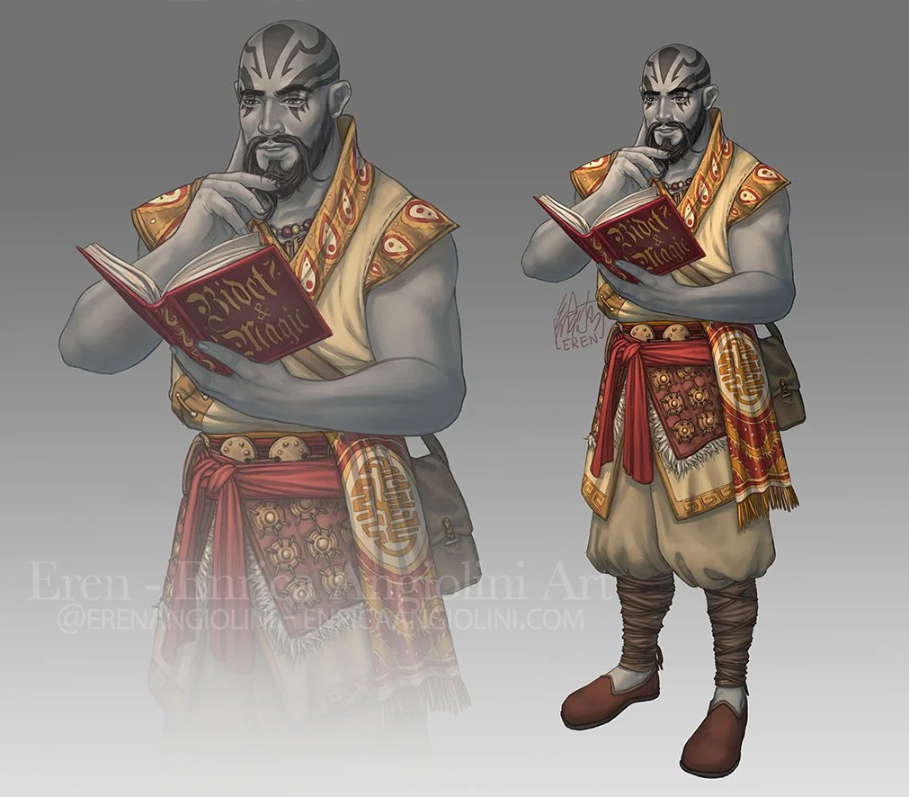 Eren Angiolini - Fantasy Character Design Portfolio — Eren Angiolini