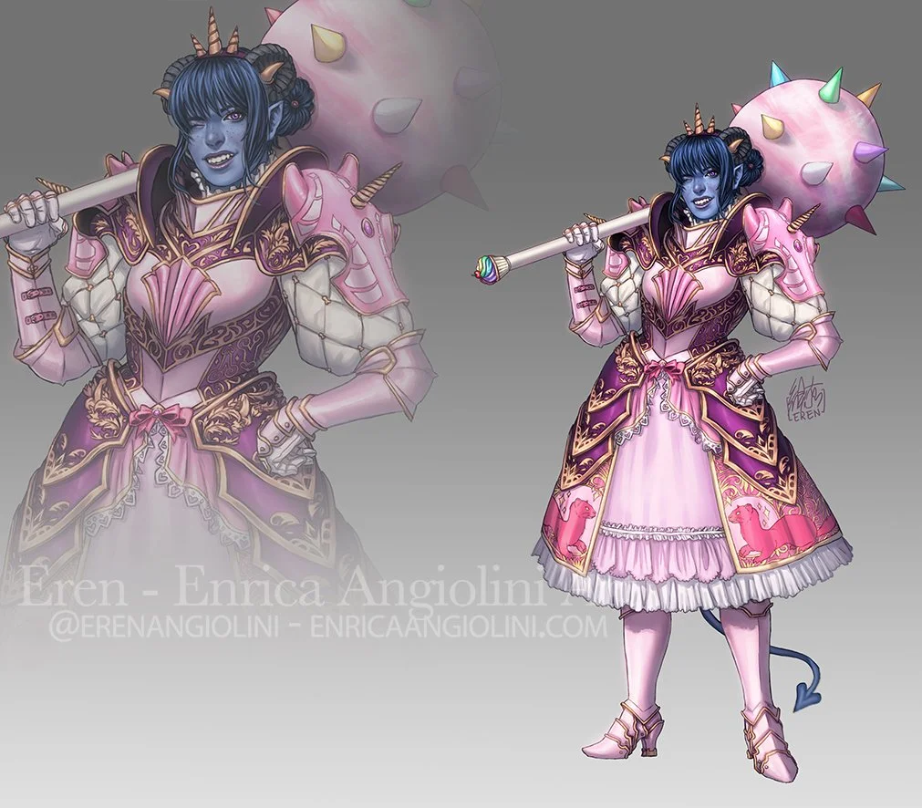 Eren Angiolini - Fantasy Character Design Portfolio — Eren Angiolini