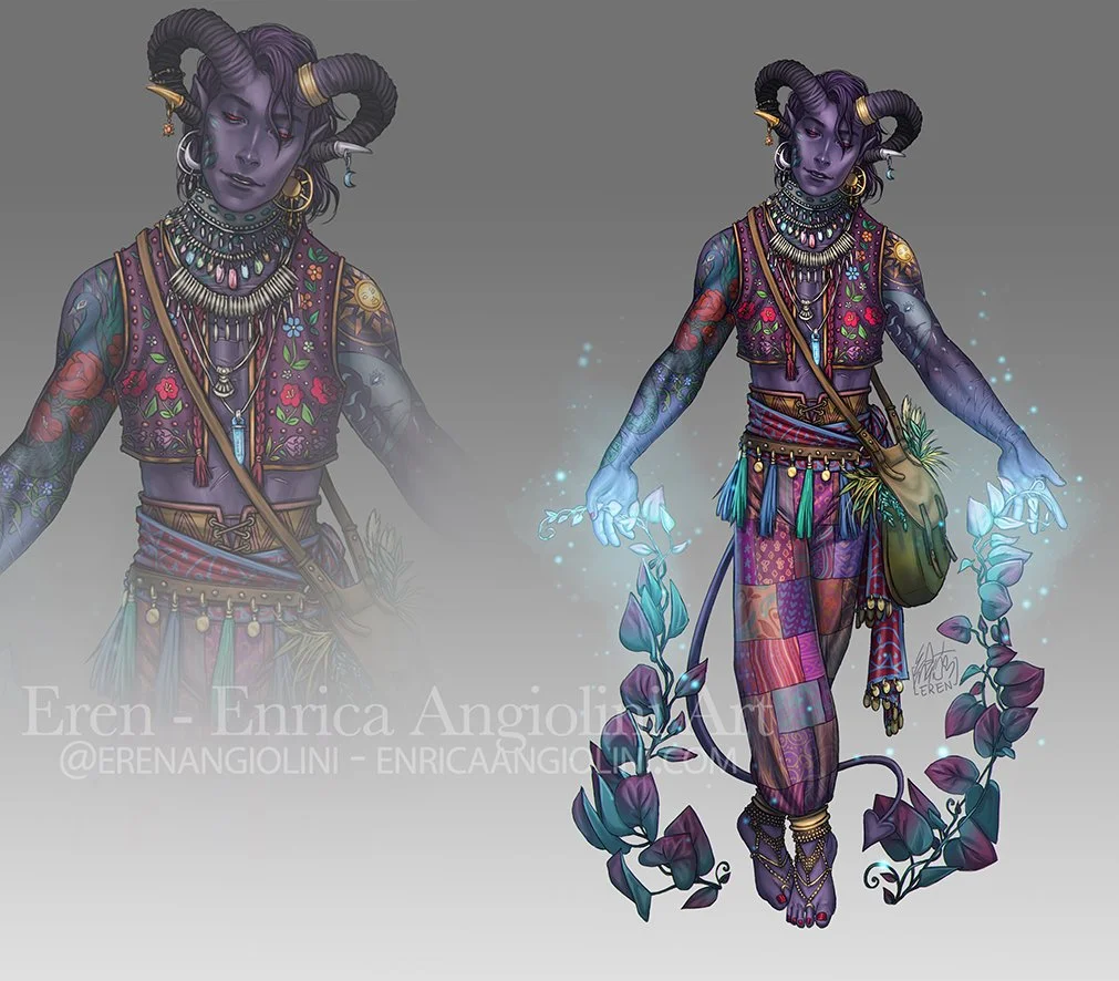 Eren Angiolini - Fantasy Character Design Portfolio — Eren Angiolini