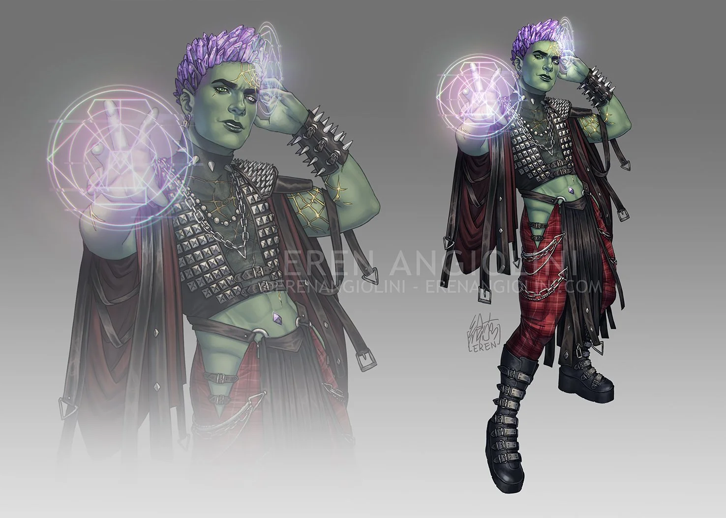 Eren Angiolini - Fantasy Character Design Portfolio — Eren Angiolini