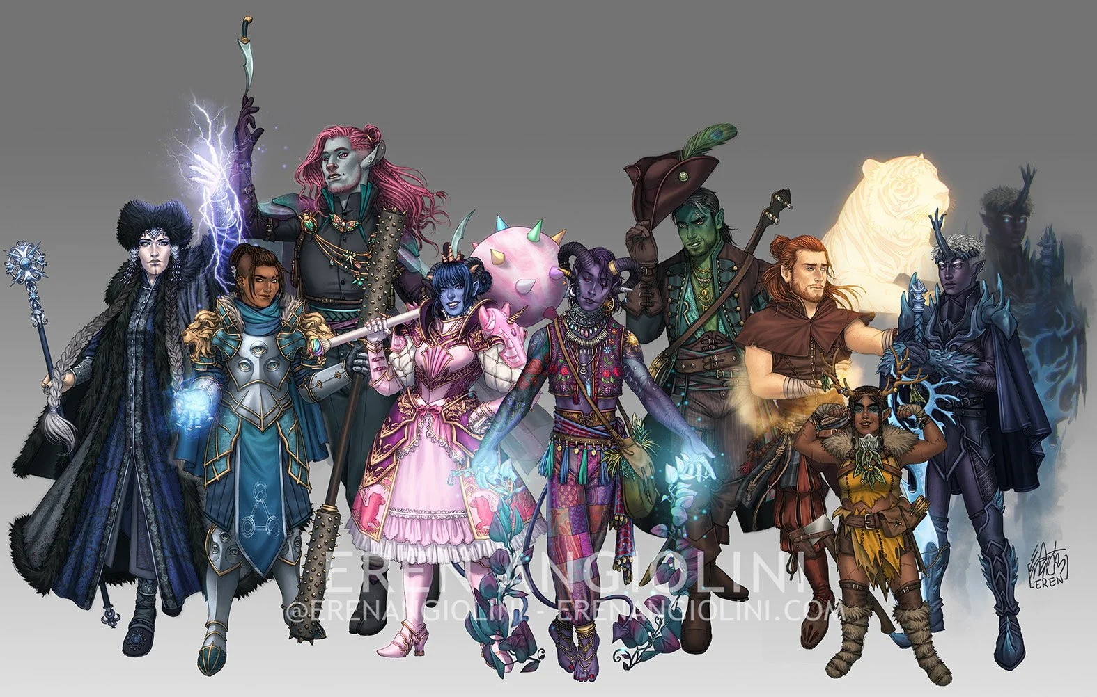 Eren Angiolini - Fantasy Character Design Portfolio — Eren Angiolini