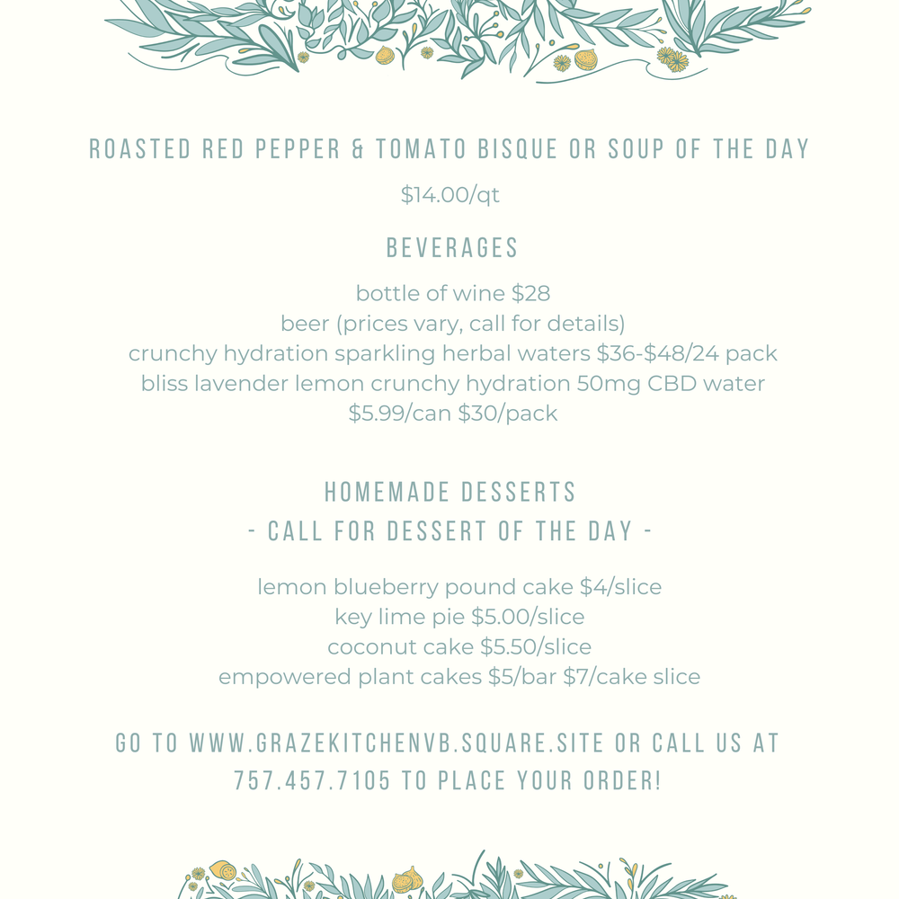 Graze Kitchen | Virginia Beach Café & Catering