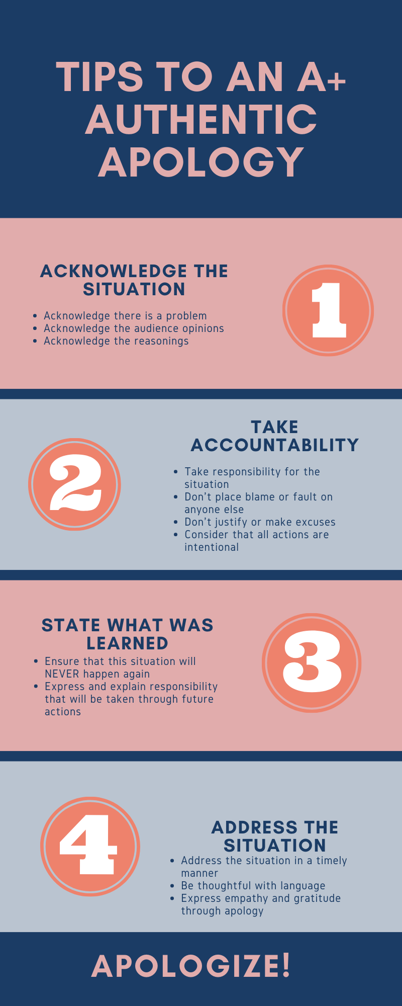 How to Authentically Apologize — MORGAN FOSS