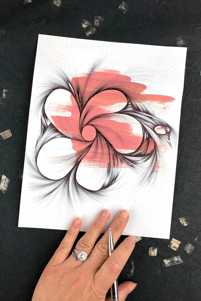 Playing with Paint — Jennifer Mullin - Ballpoint Pen Artist + Author