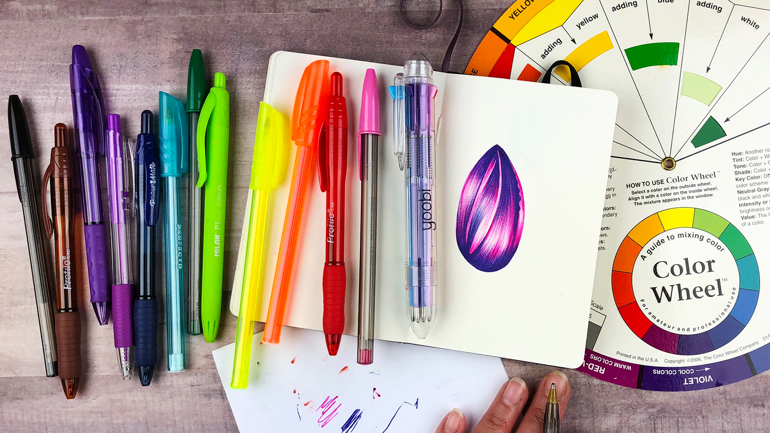 Jen and Ink in Color — Jennifer Mullin - Ballpoint Pen Artist + Author