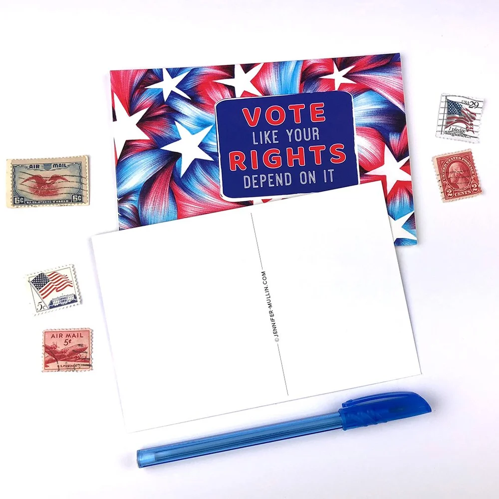 Vote Like your Rights Depend on It — Jennifer Mullin - Ballpoint Pen ...