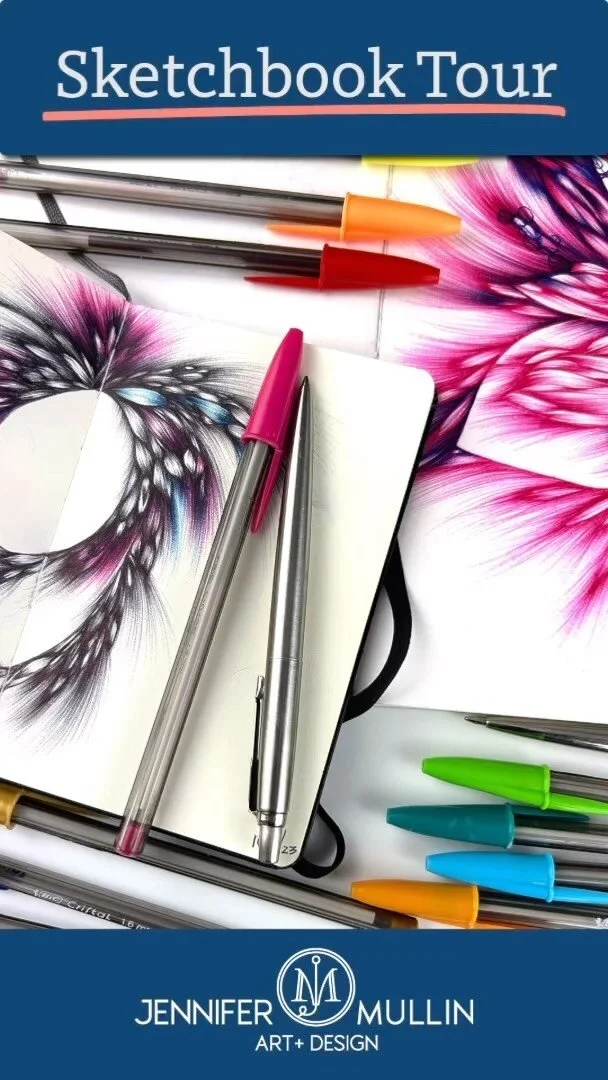 Jennifer Mullin - Ballpoint Pen Artist + Designer