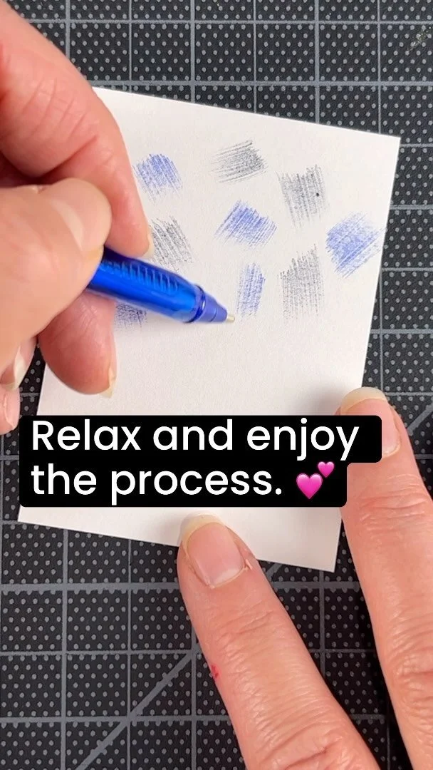 An ASMR Drawing Video — Jennifer Mullin - Ballpoint Pen Artist + Designer