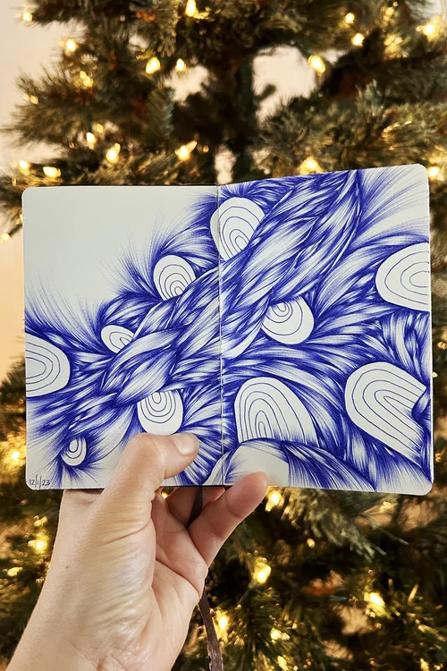 The Sunday Spread: December 3, 2023 — Jennifer Mullin - Ballpoint Pen ...
