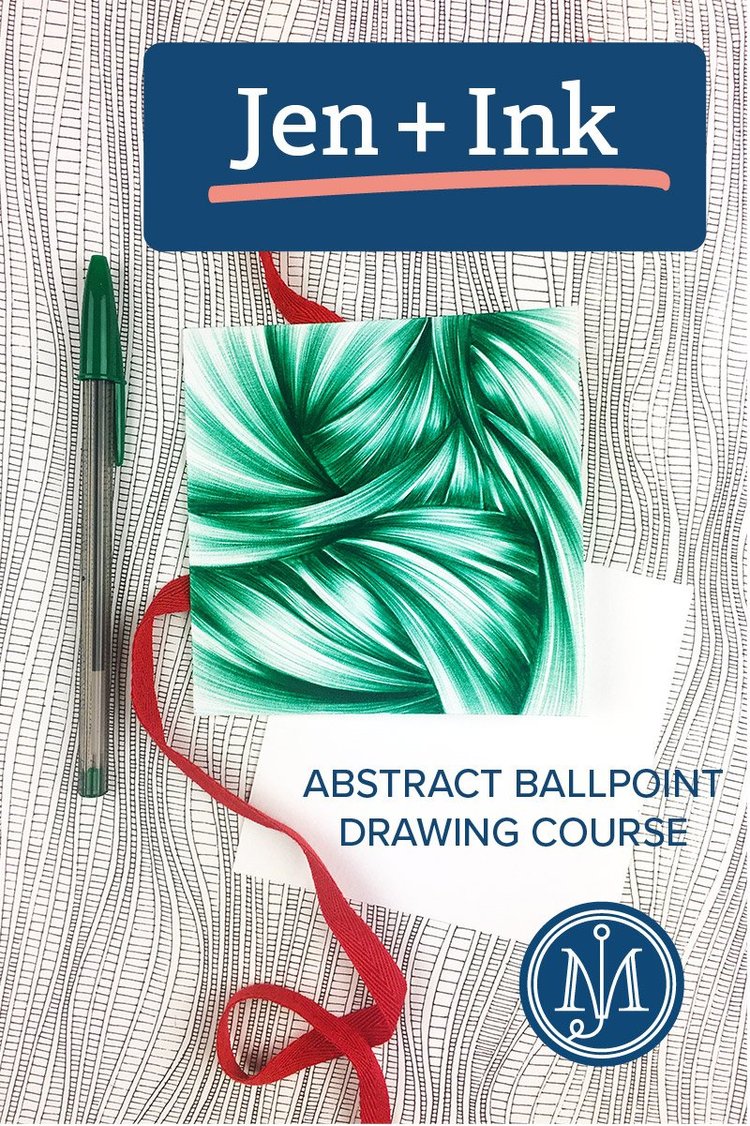 Jen + Ink is Back! — Jennifer Mullin - Ballpoint Pen Artist + Author