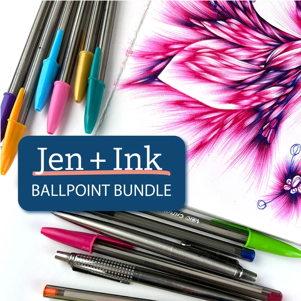 Enroll in the Jen + Ink Ballpoint E-Course — Jennifer Mullin ...
