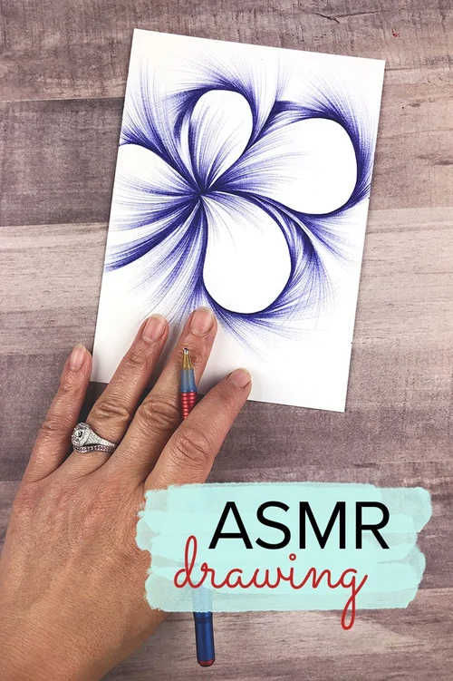 An ASMR Drawing Video — Jennifer Mullin - Ballpoint Pen Artist + Author