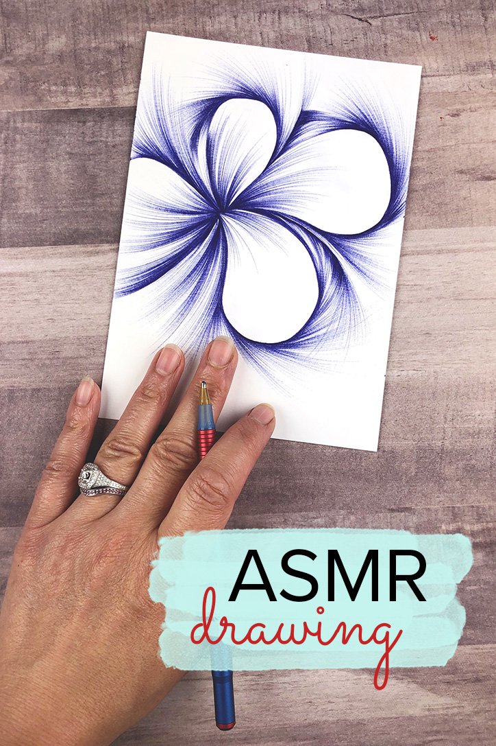 An ASMR Drawing Video — Jennifer Mullin - Ballpoint Pen Artist + Author