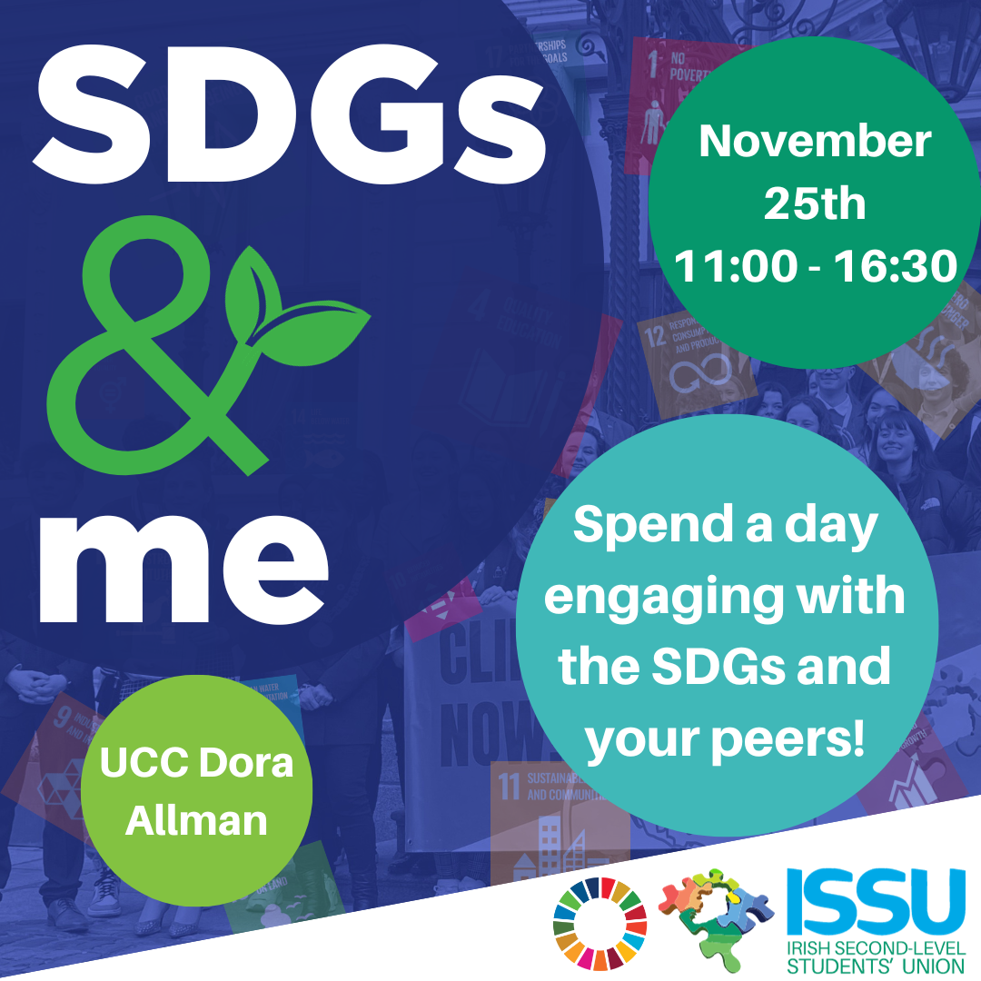 Getting to SDGs & Me — ISSU | Irish Second-Level Students' Union