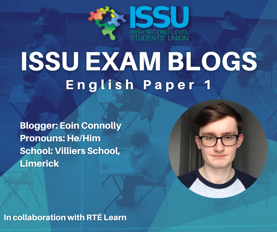 English Paper 1 Eoin Connolly ISSU Irish Second Level Students Union english-paper-1-eoin-connolly-issu-irish-second-level-students-union