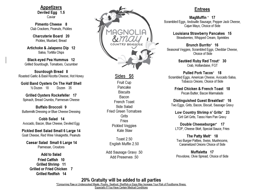 Memphis Brunch at Magnolia & May — Magnolia & May