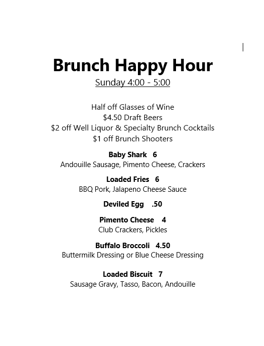 Best Happy Hour in East Memphis! — Magnolia & May