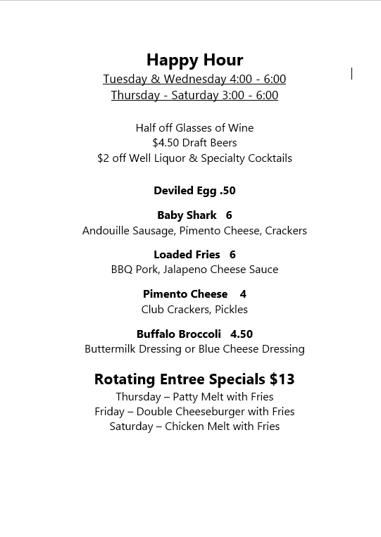 Best Happy Hour in East Memphis! — Magnolia & May