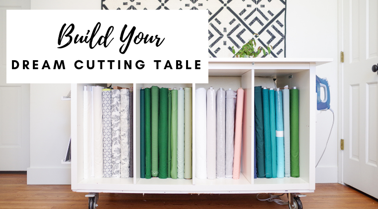 Sewing Space Series: Cutting Table Tutorial — Alderwood Studio • Modern ...