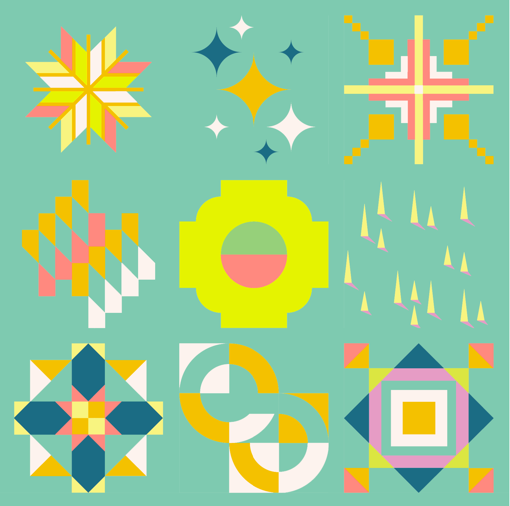 Solstice Sampler 2023 Quilt Kits — Alderwood Studio • Modern Quilts for ...