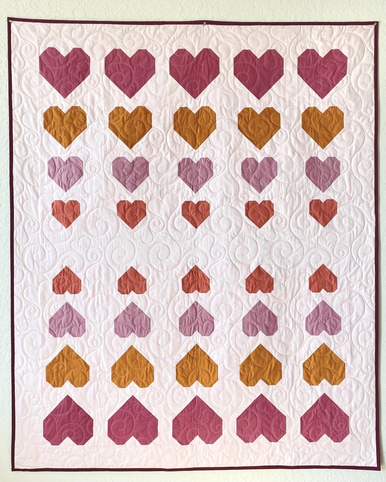 Modern Heart Quilts for Valentine's Day — Alderwood Studio • Modern ...