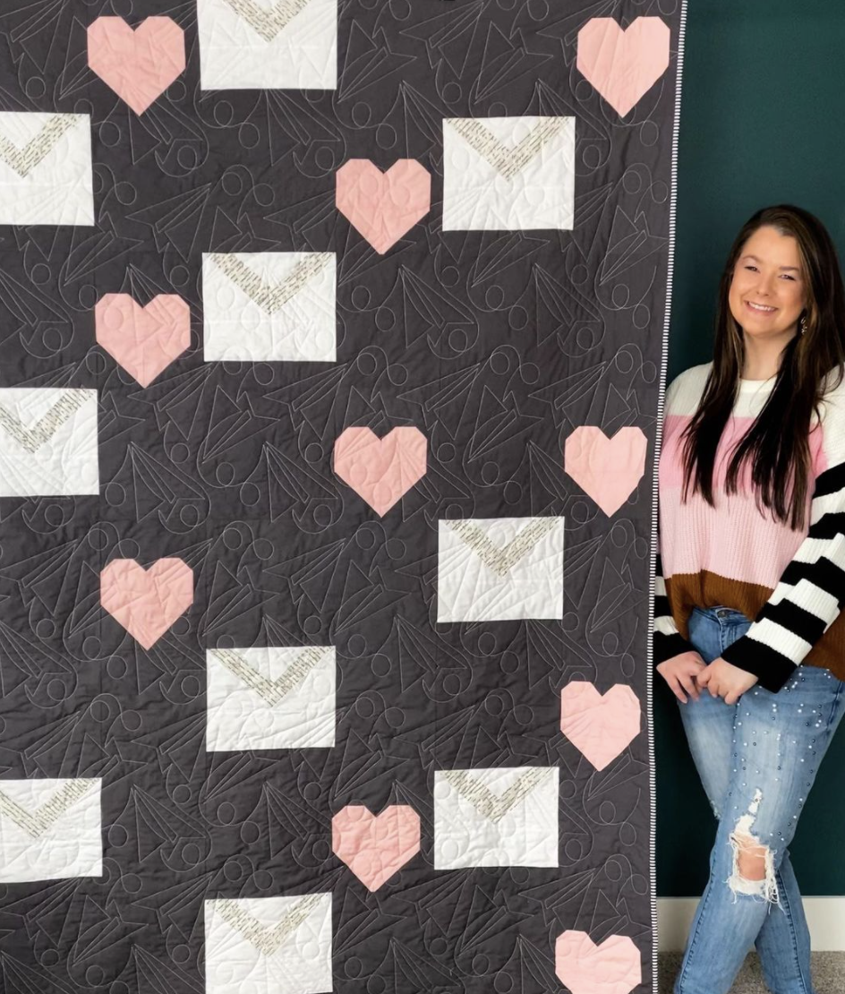 Modern Heart Quilts for Valentine's Day — Alderwood Studio • Modern ...