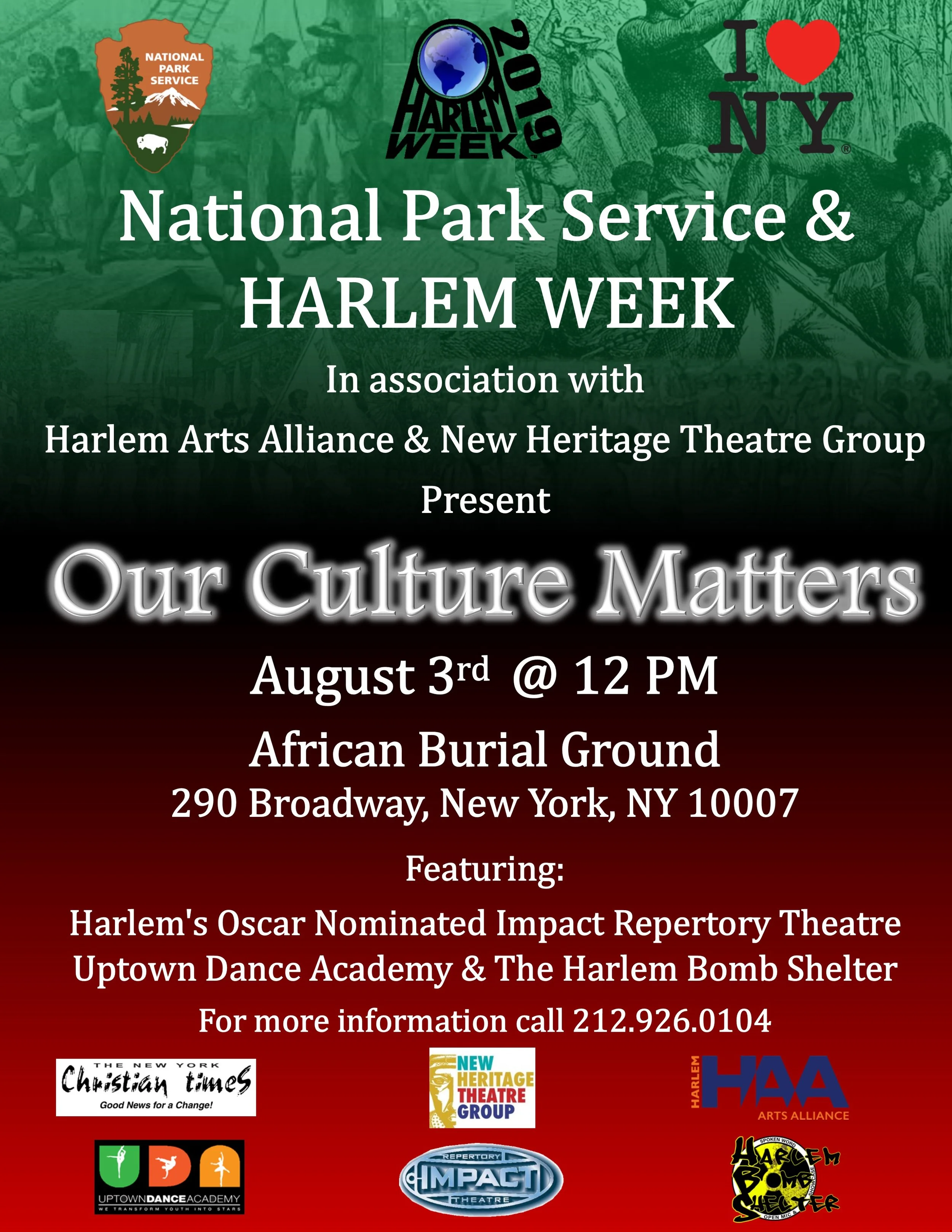 Our Culture Matters — HARLEM WEEK