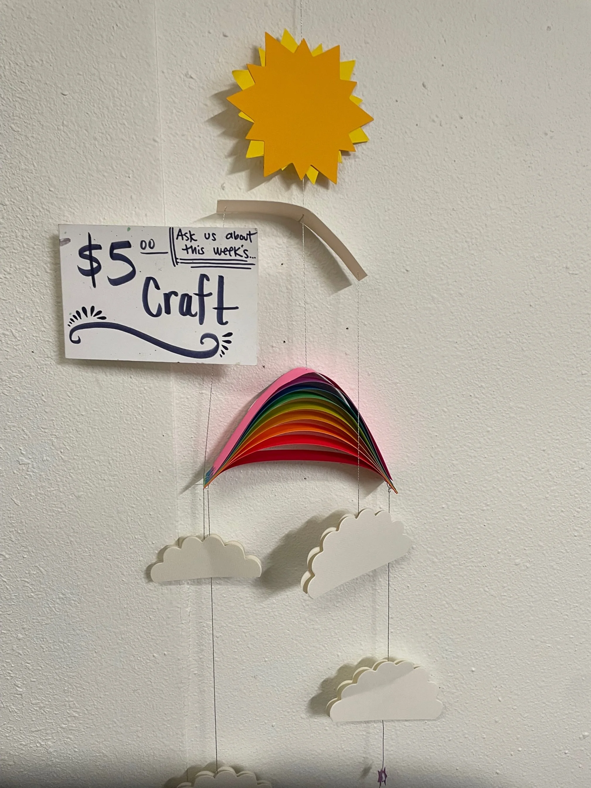 Rainbow Craft Mobile, DIY Paper Craft — Art & Happiness
