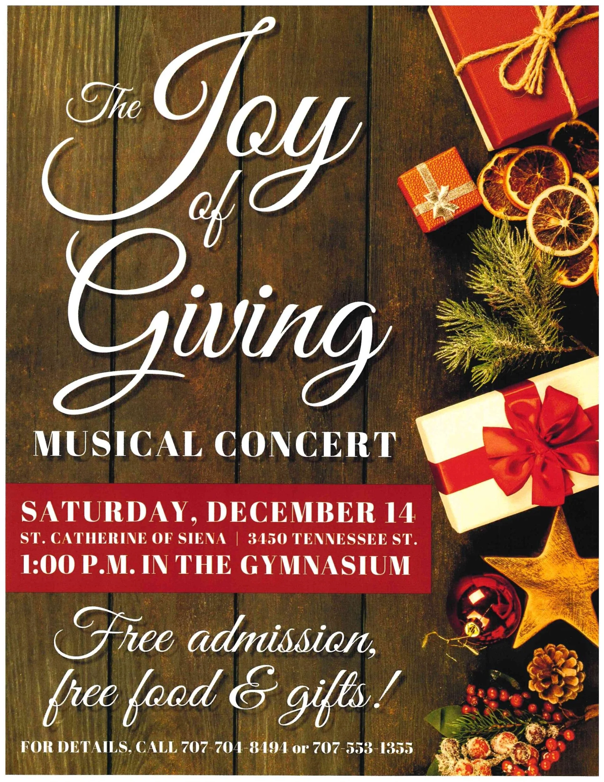 Joy of Giving — St. Catherine of Siena