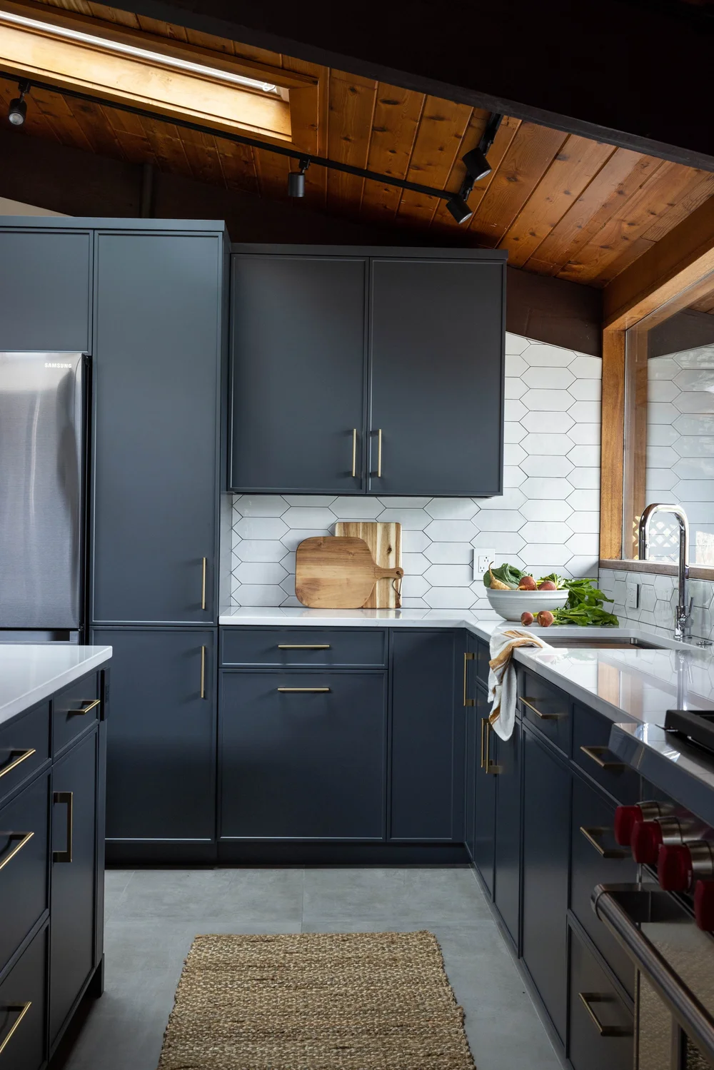 Moody Blue Deck House — Kitchen Cove Design Co.