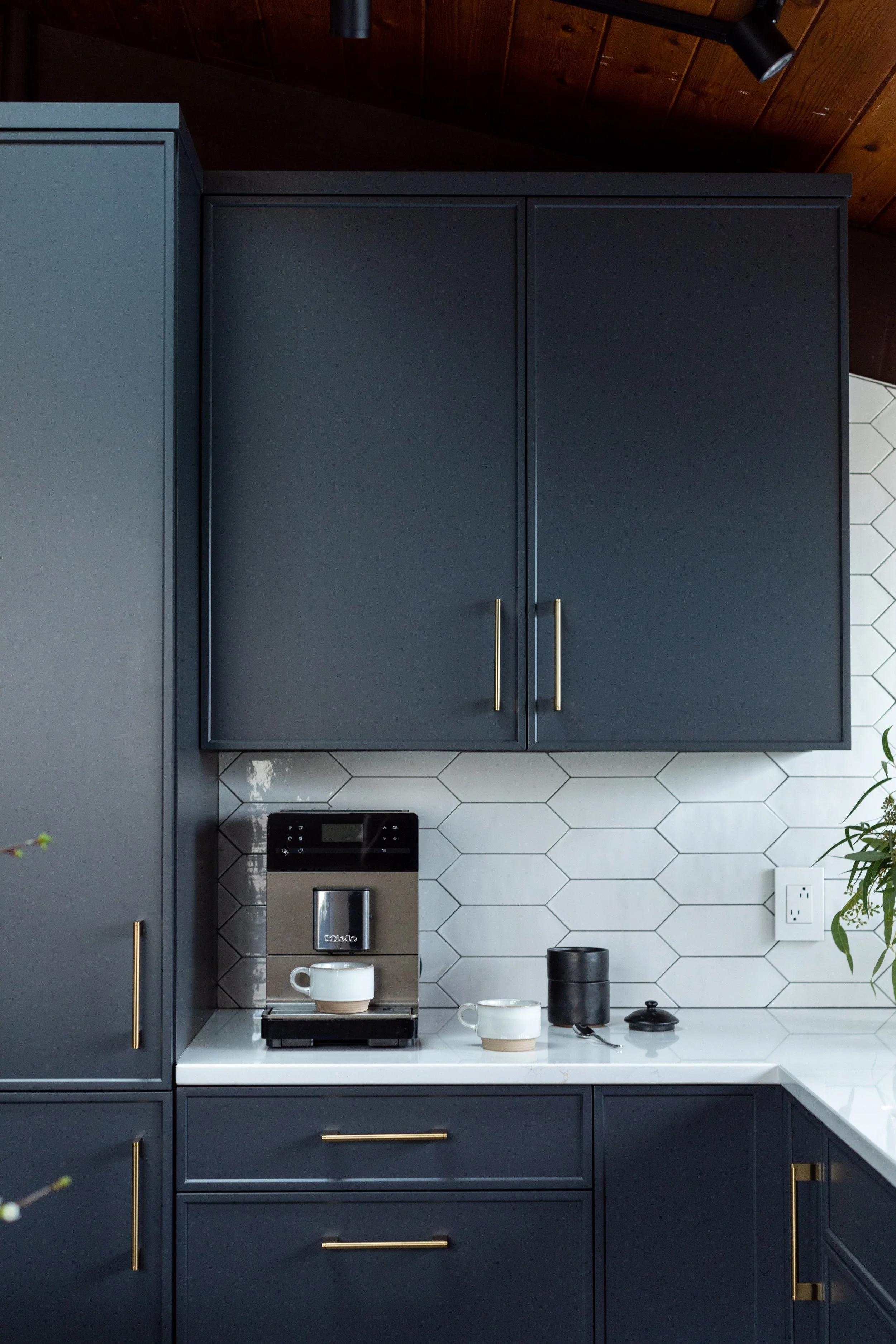 Moody Blue Deck House — Kitchen Cove Design Co.