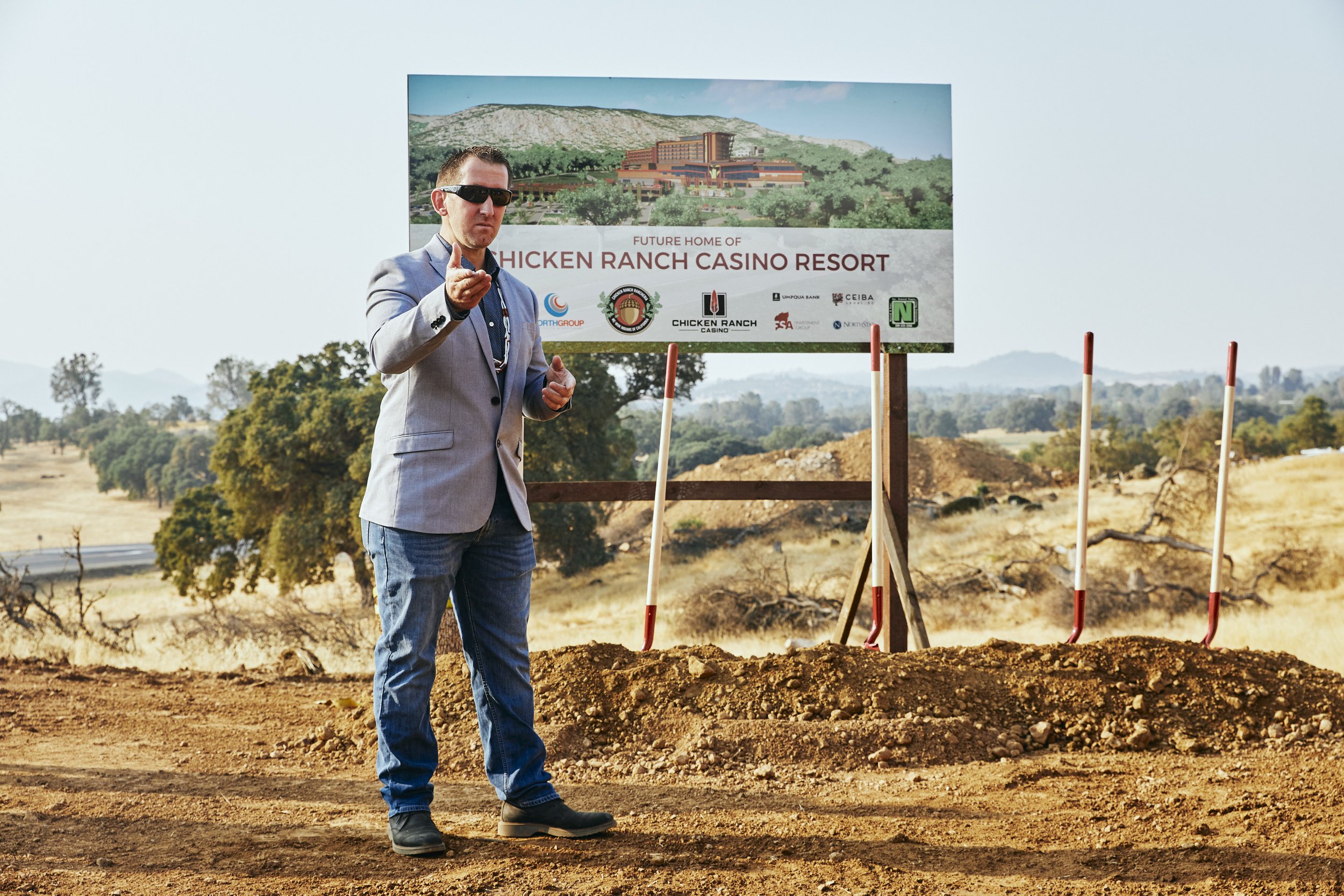 Groundbreaking the new Chicken Ranch Casino Resort — Chicken Ranch ...