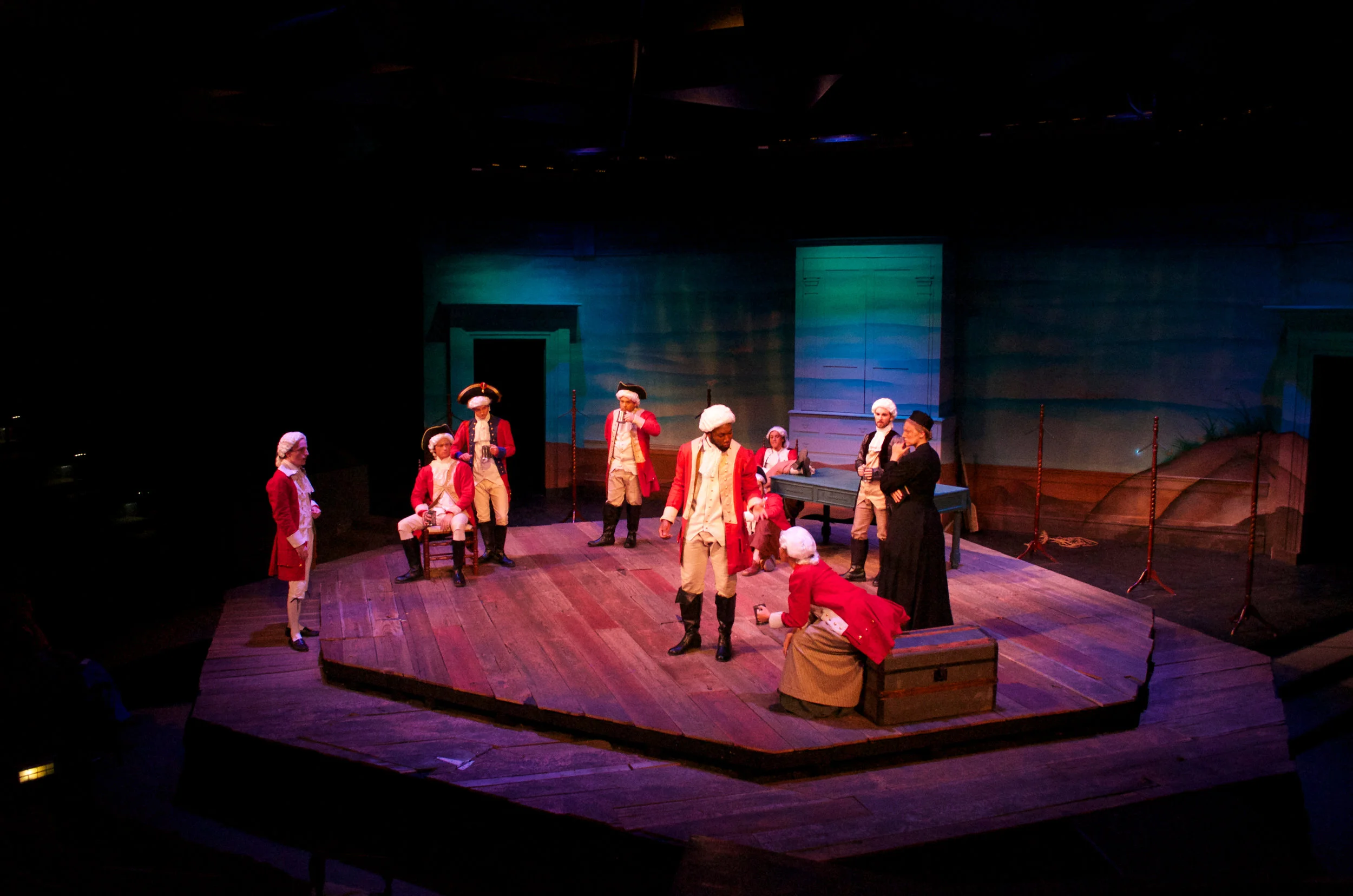Our Country's Good - Scenic Design — Matthew Hallock - Designer for Theatre