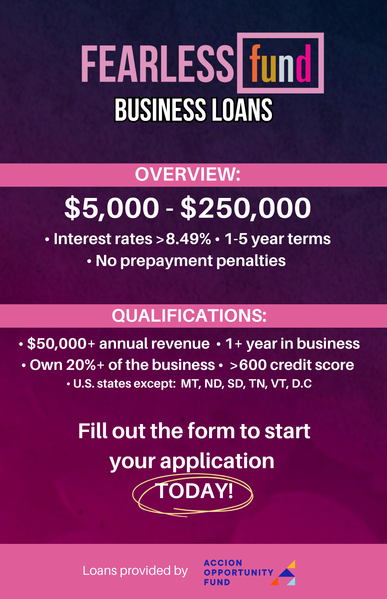 Loans — FEARLESS FUND