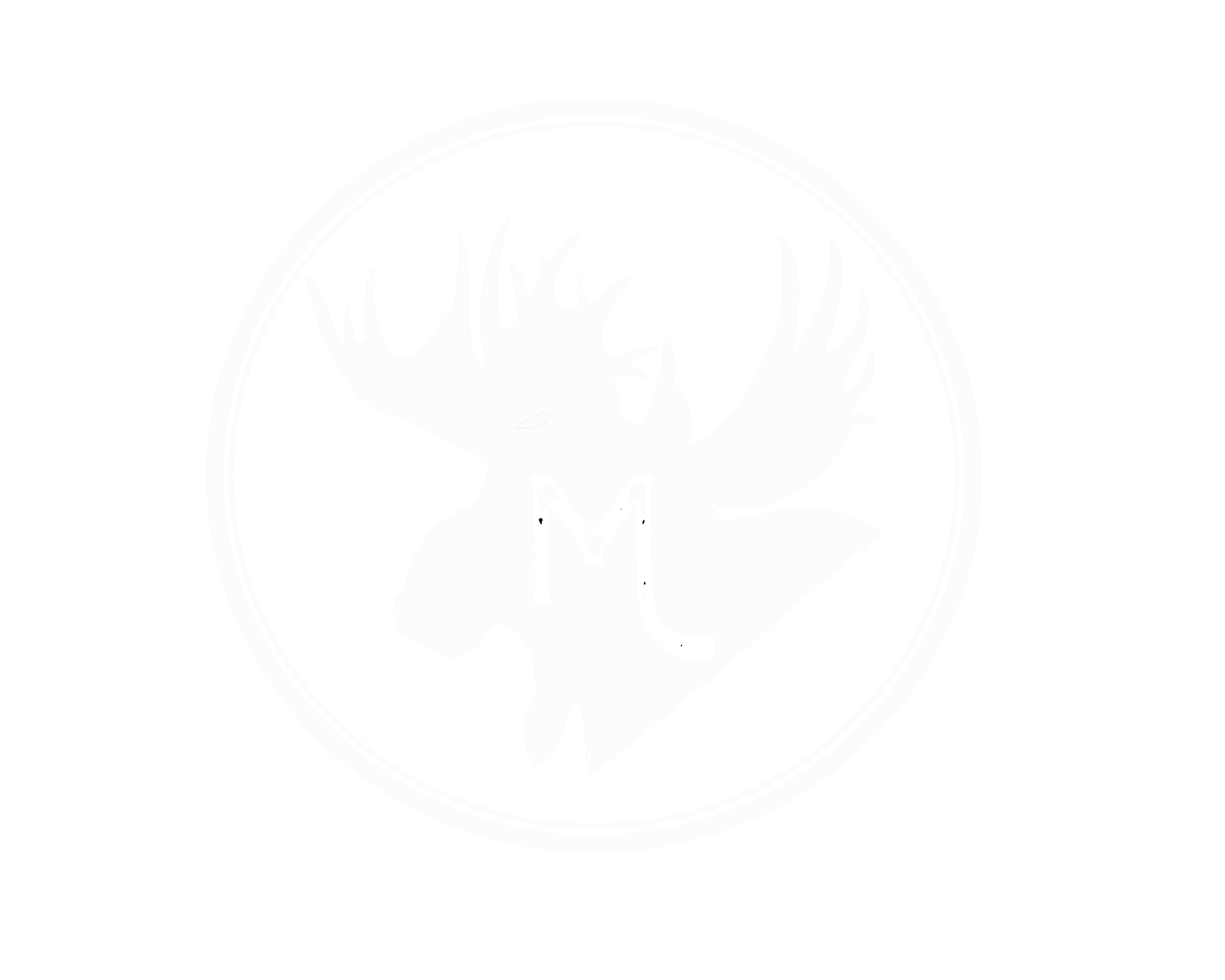 Drunk Moose Black And White