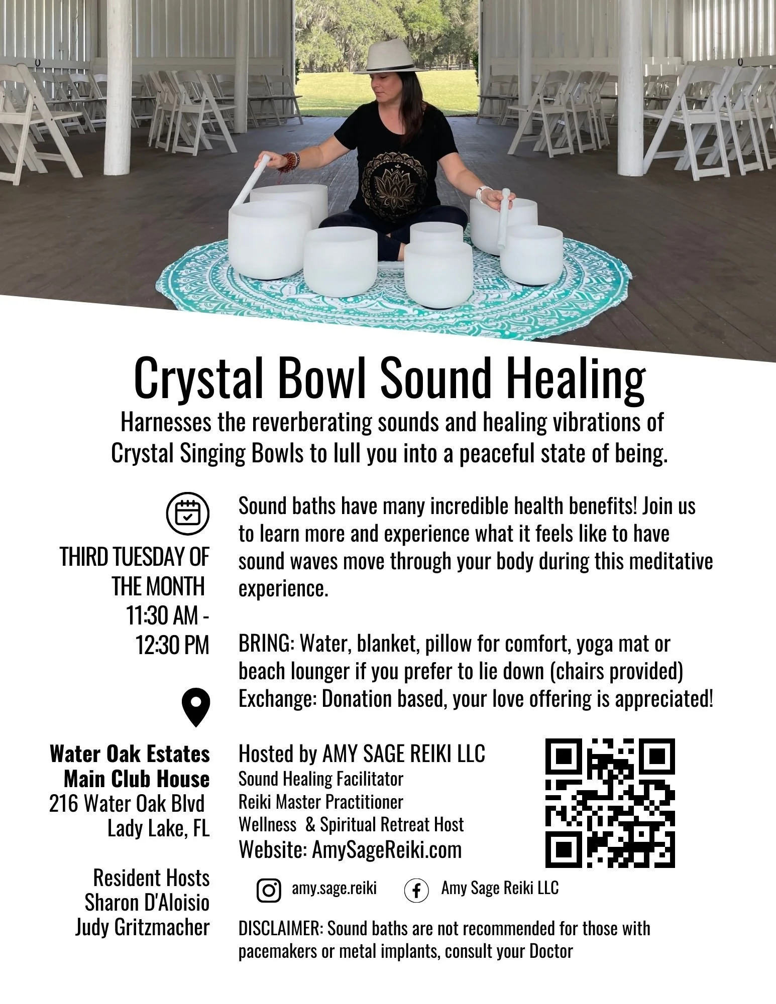Event Flyers — Amy Sage Reiki LLC