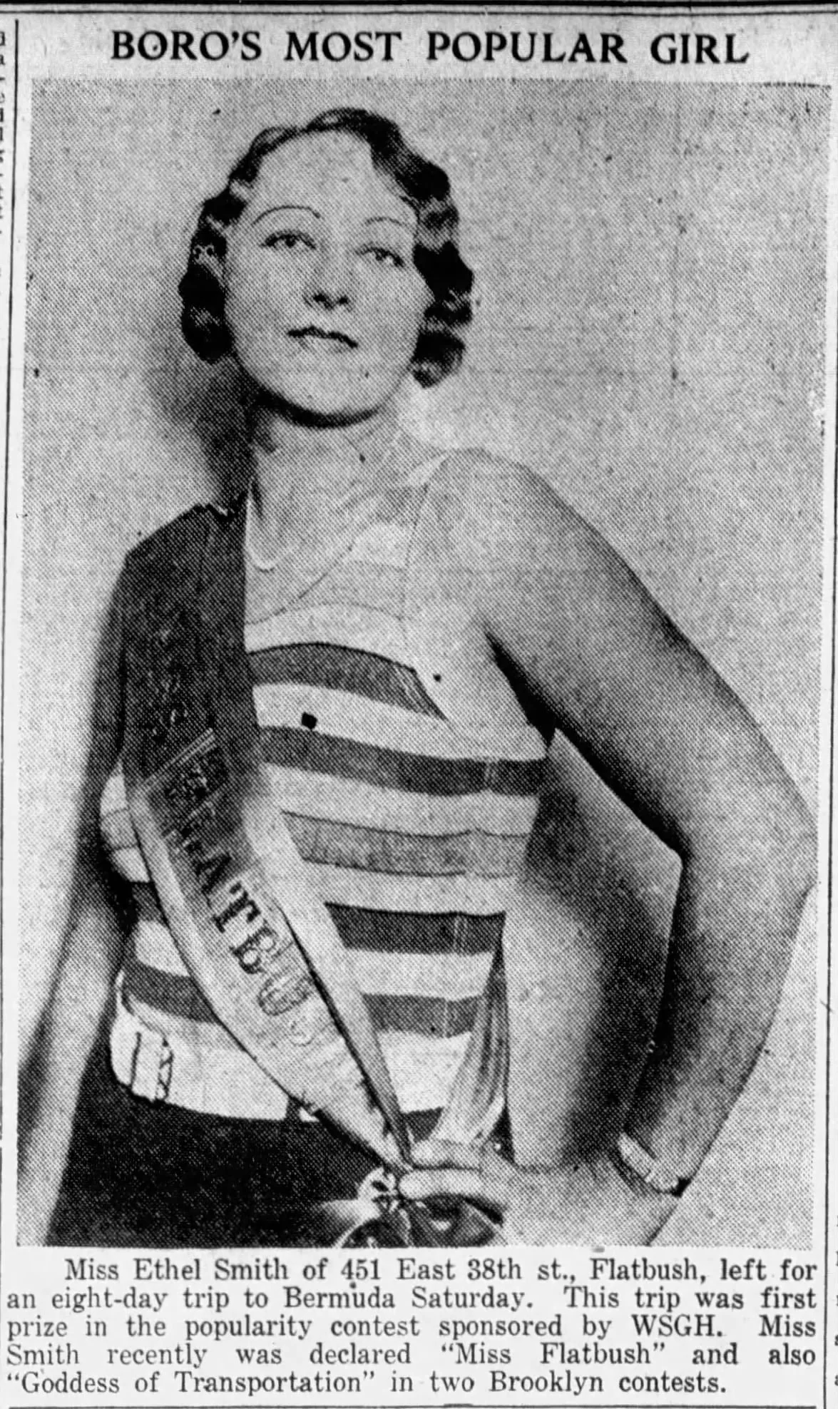 A Compendium of Miss Flatbushes — Flatbush History