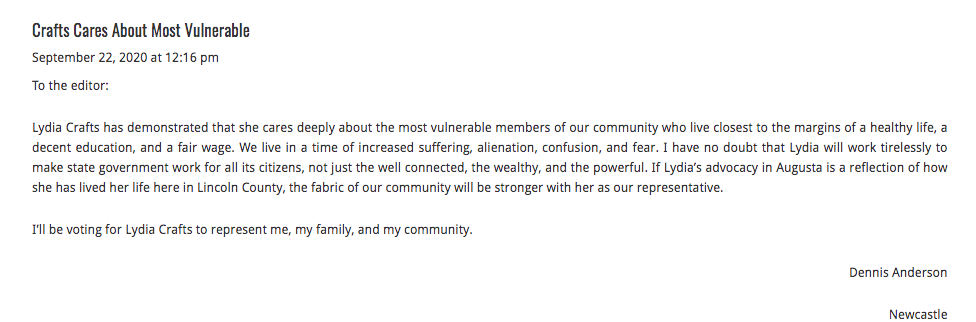 Press — Lydia Crafts