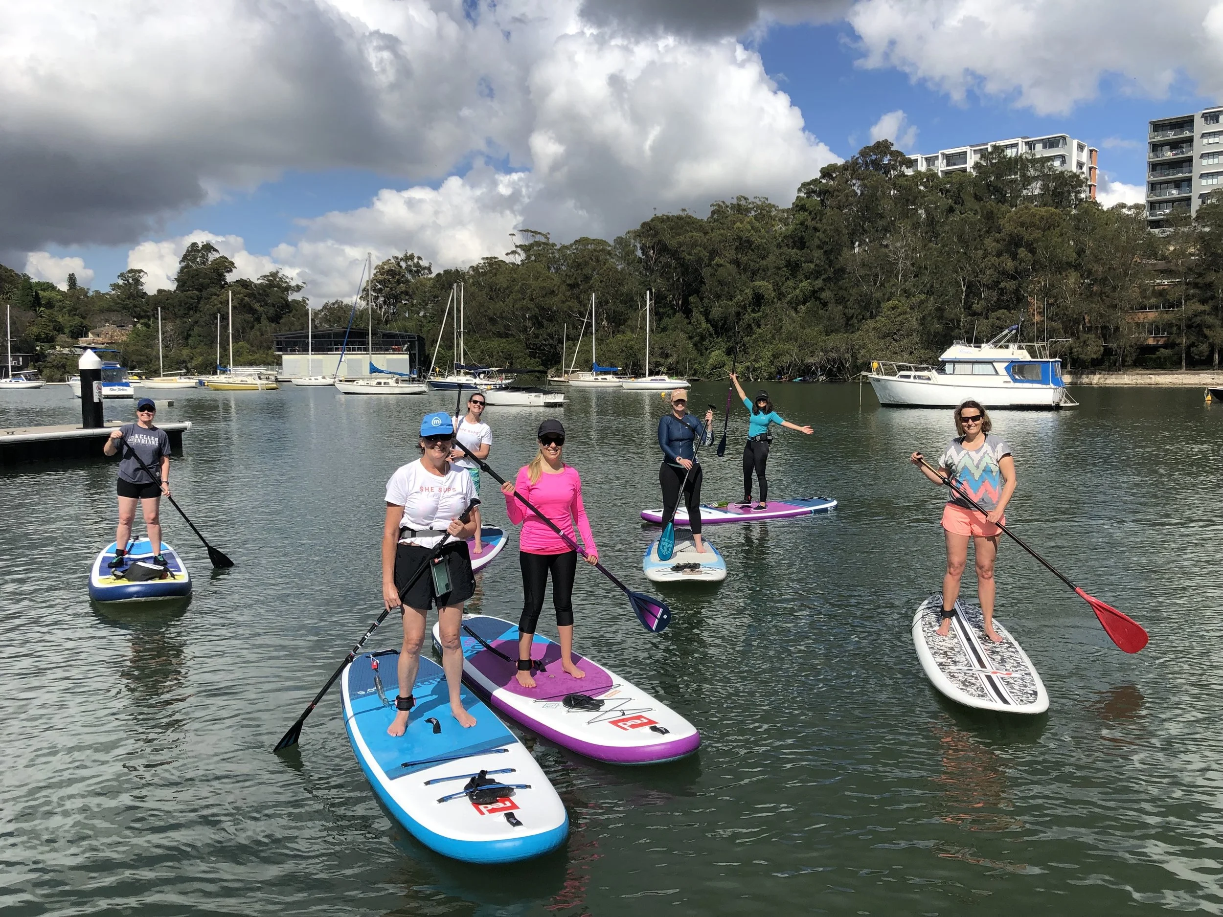 Lane Cove River — She SUPs