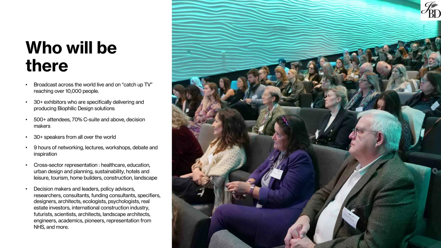 Biophilic Design Conference 2025 Westminster London — Journal of ...