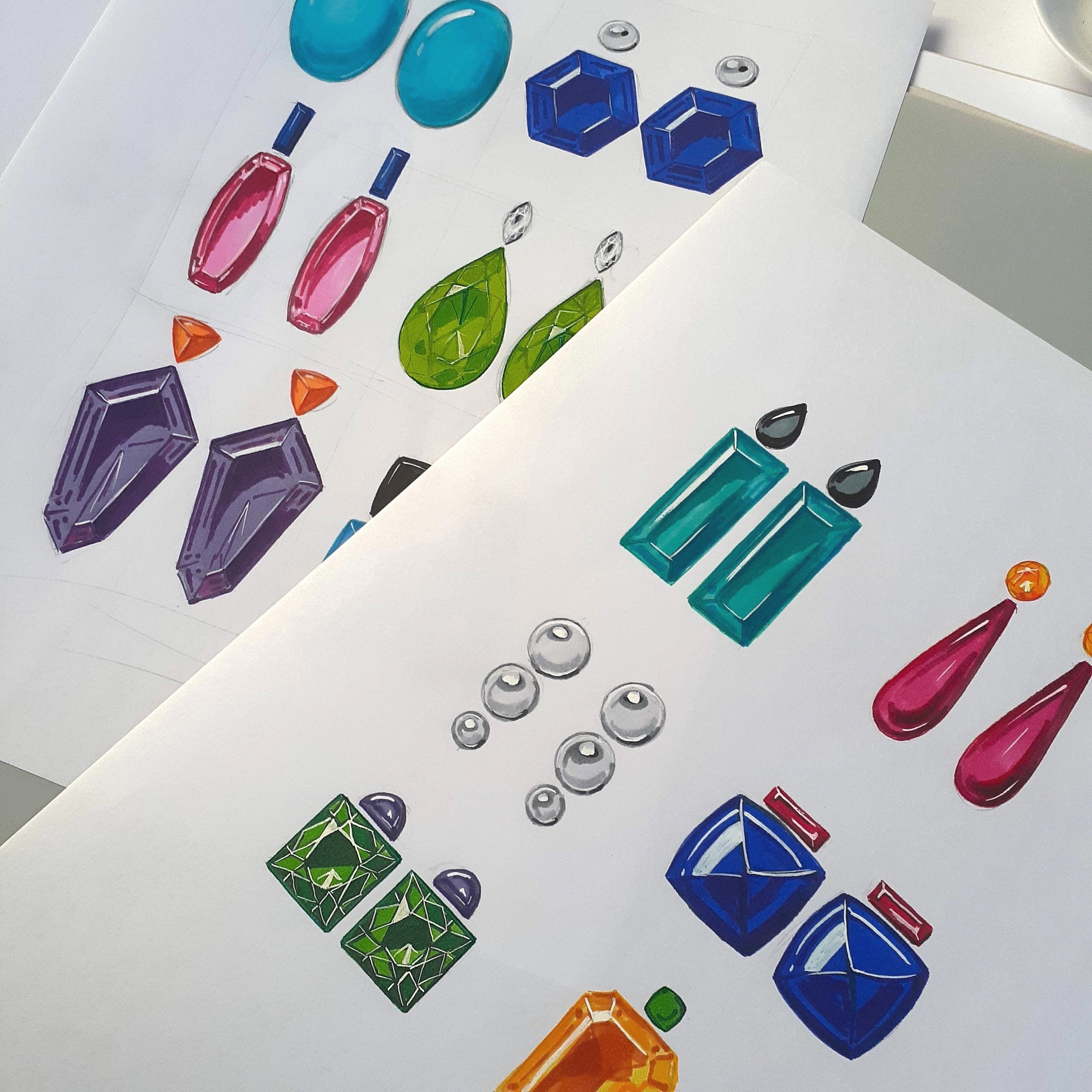 The Importance of Color Theory in Jewellery Design — REFINERY ROW