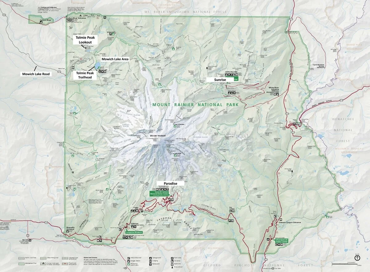 How to Hike to Tolmie Peak Lookout in Mount Rainier National Park ...