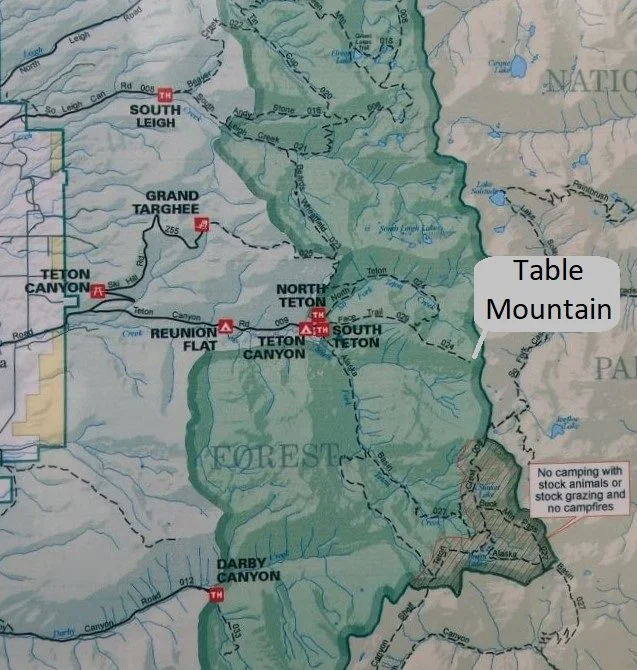 Hiking to Table Mountain in Wyoming for the BEST views of the Tetons ...