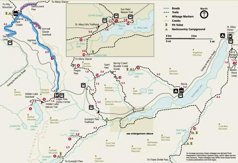 How to Hike the Highline Trail in Glacier National Park — Dirty Shoes ...